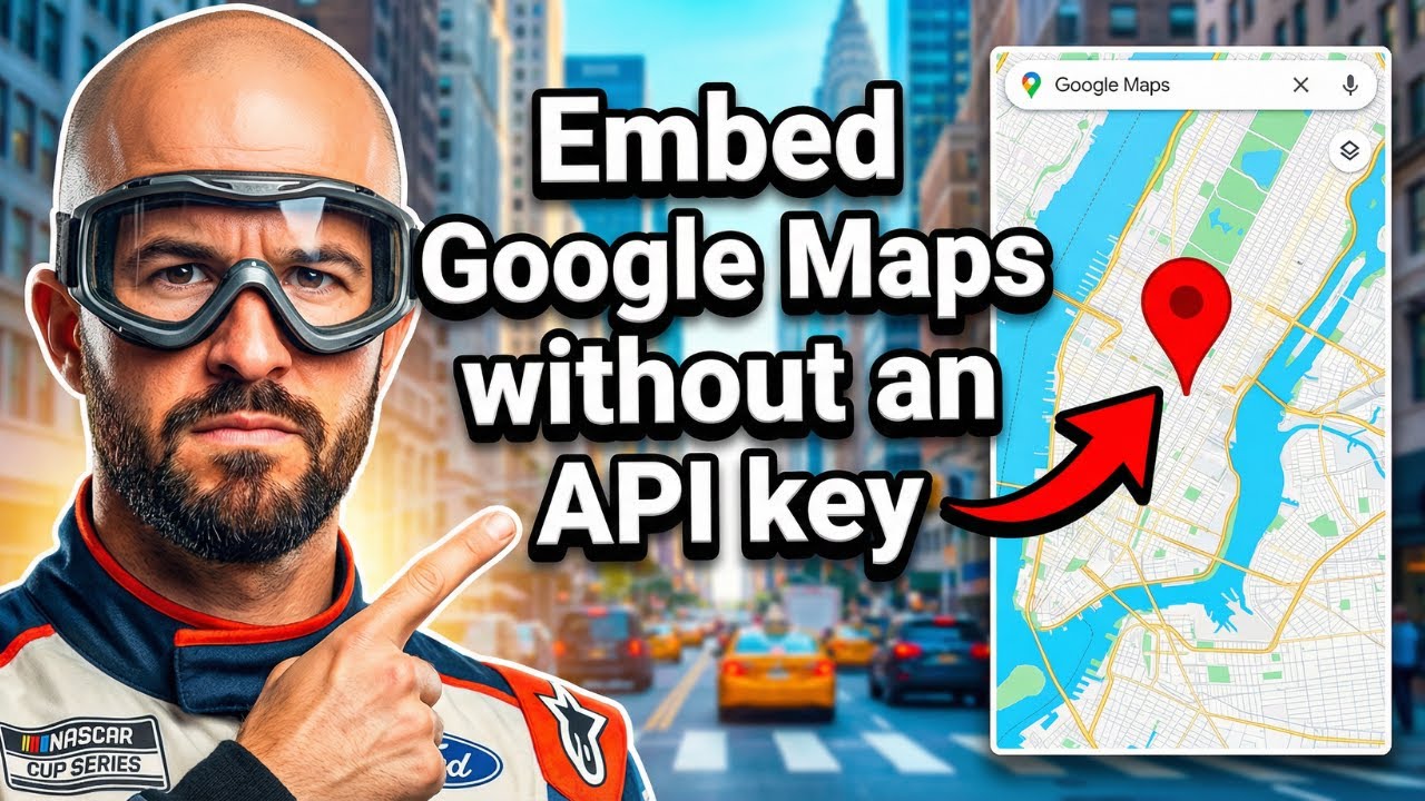Embed Google Maps on Your Website (NO API Key, NO Billing!)