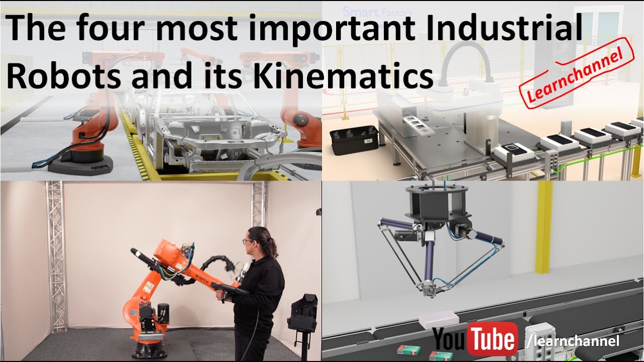 Industrial Robots in Automation and their kinematics