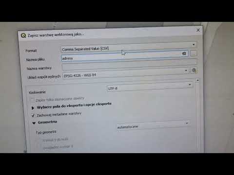 Film nr. 1 dla operator贸w ISP - PIT UKE - Export punkt贸w adresowych do pliku CSV