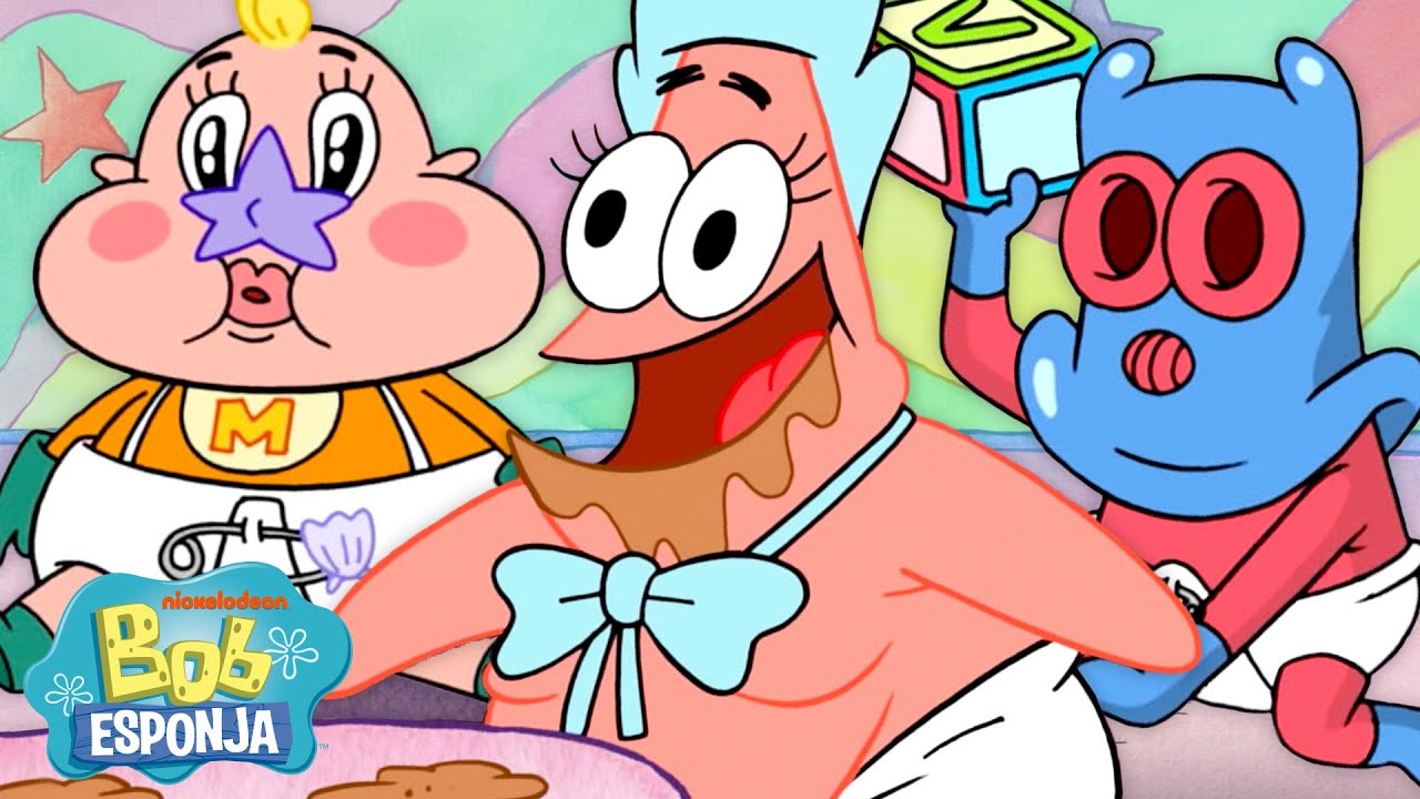 El show de Patricio Estrella | Cada BEBÉ en el Show de Patricio Estrella  | Bob Esponja en Español