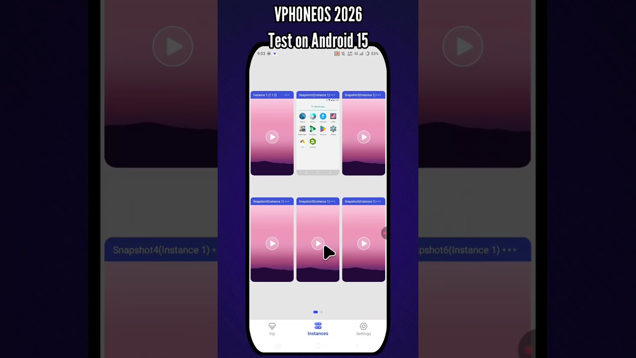 Vphoneos 2026 | VM for non Rooted Device | Android 15 Test
