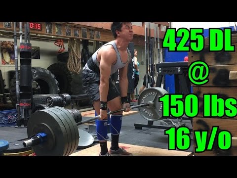 When Can Form Breakdown? 16 y/o Deadlifts 425 lbs @ 150 lbs. BW
