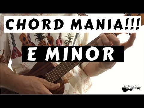 How To Play “E Minor” Chord On The Ukulele | Uke Like The Pros Tutorial