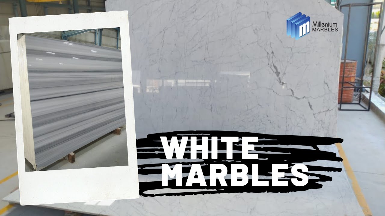 Exclusive White Imported Marbles for your home! ( Live Video)
