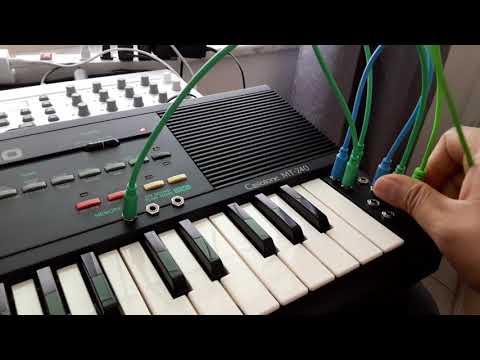 Casio Casiotone MT-240 And MT-540 Circuit-bent | Reverb