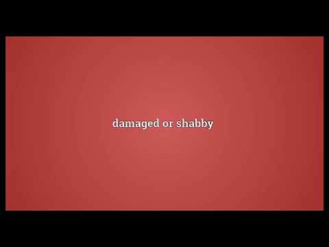 Threadbare Meaning