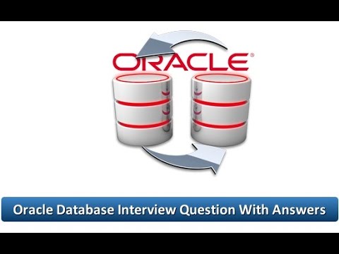 Oracle Database Interview question with answers