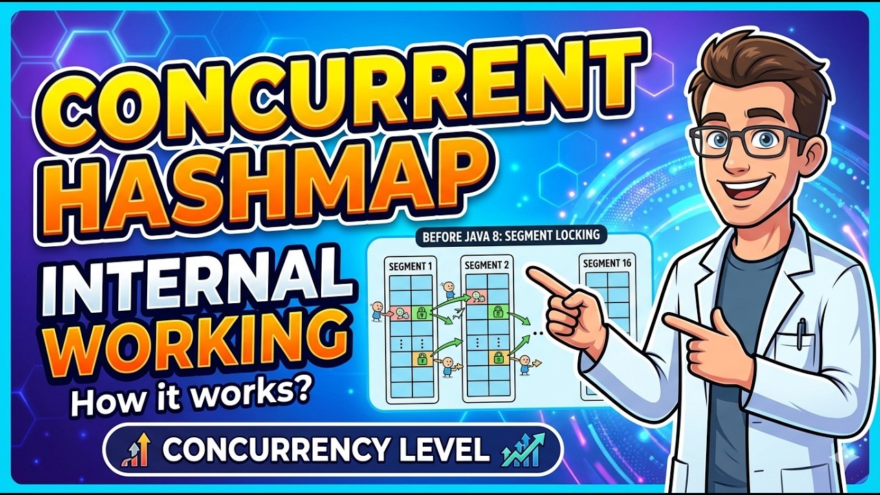 ConcurrentHashMap Explained: Internal Working, Concurrency Level & Java 8 Architecture | Congnizant