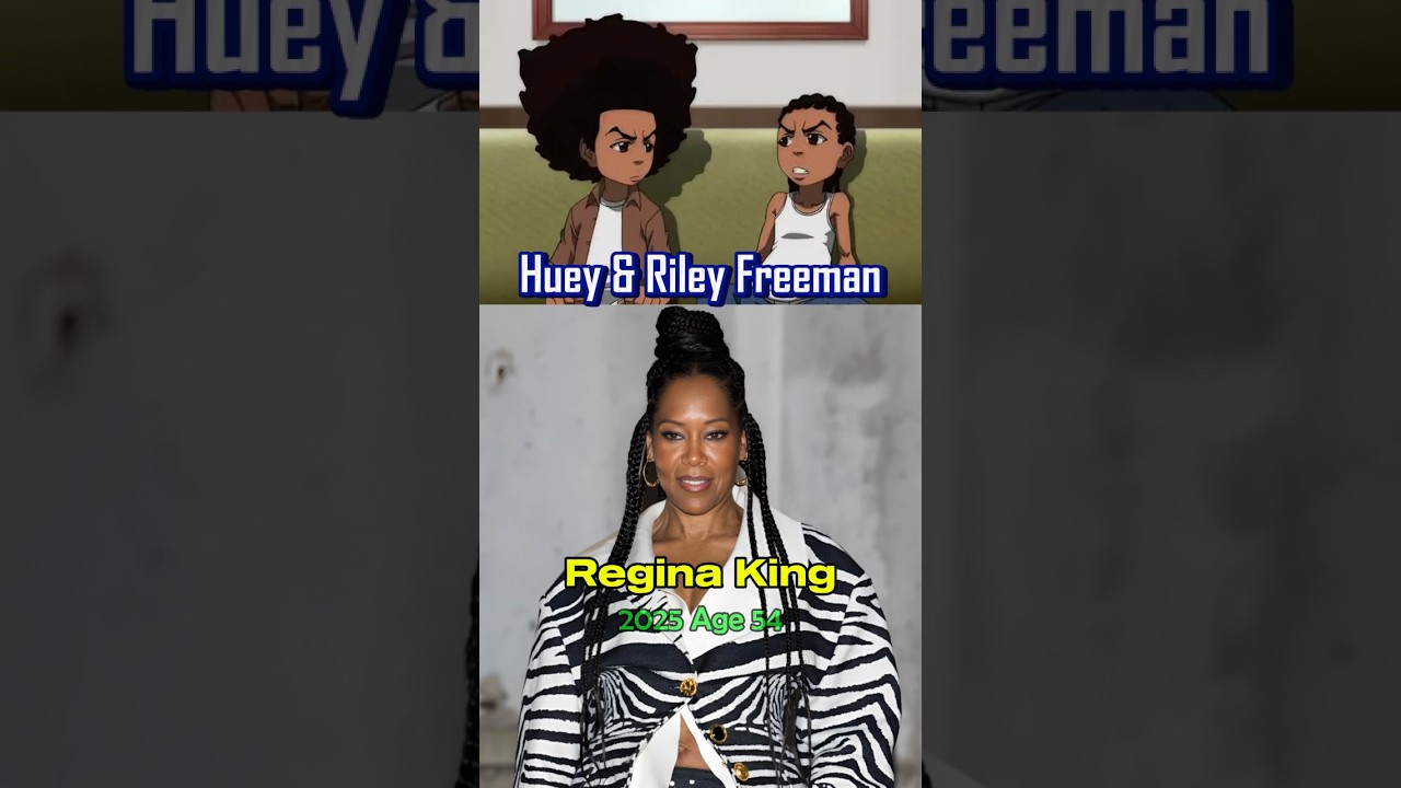 The Boondocks (2005–2014) cast #shorts #castthenandnow #theboondocks #animation #celebrities