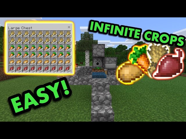 Top 5 Minecraft automatic food farms for Bedrock Edition