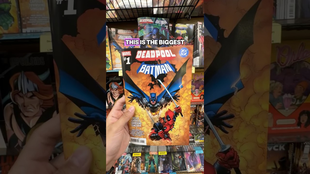 I bought the Marvel/DC Deadpool and Batman crossover comic