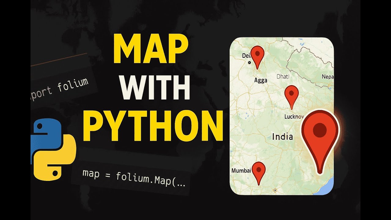 Create Interactive Maps with Python | Geo Visualization Tutorial