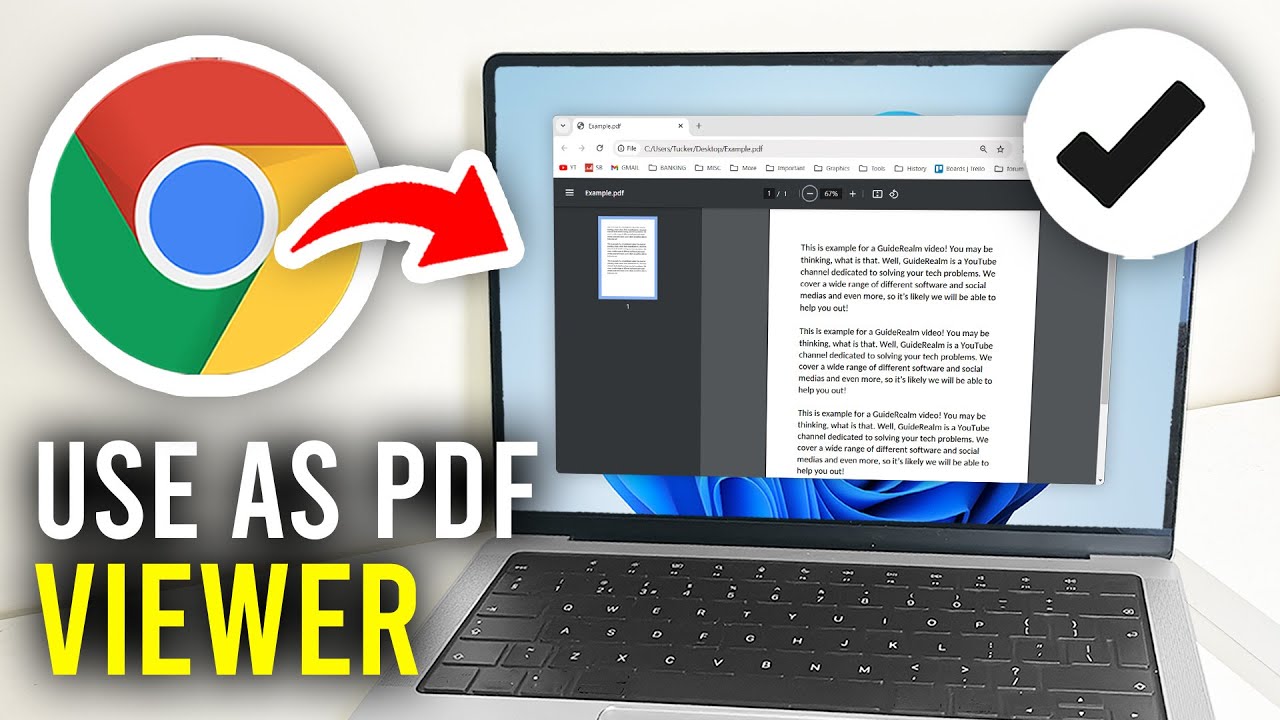 How To Use Google Chrome As A PDF Viewer - Full Guide
