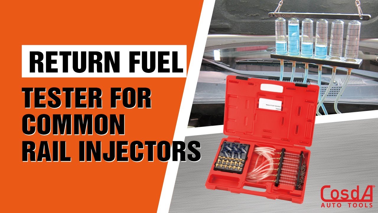 Return Fuel Tester for Common Rail Injectors
