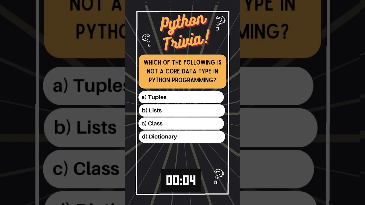 Python Trivia 39 #coding #programming #python #techcommunity #shorts #trending #viral #datascience