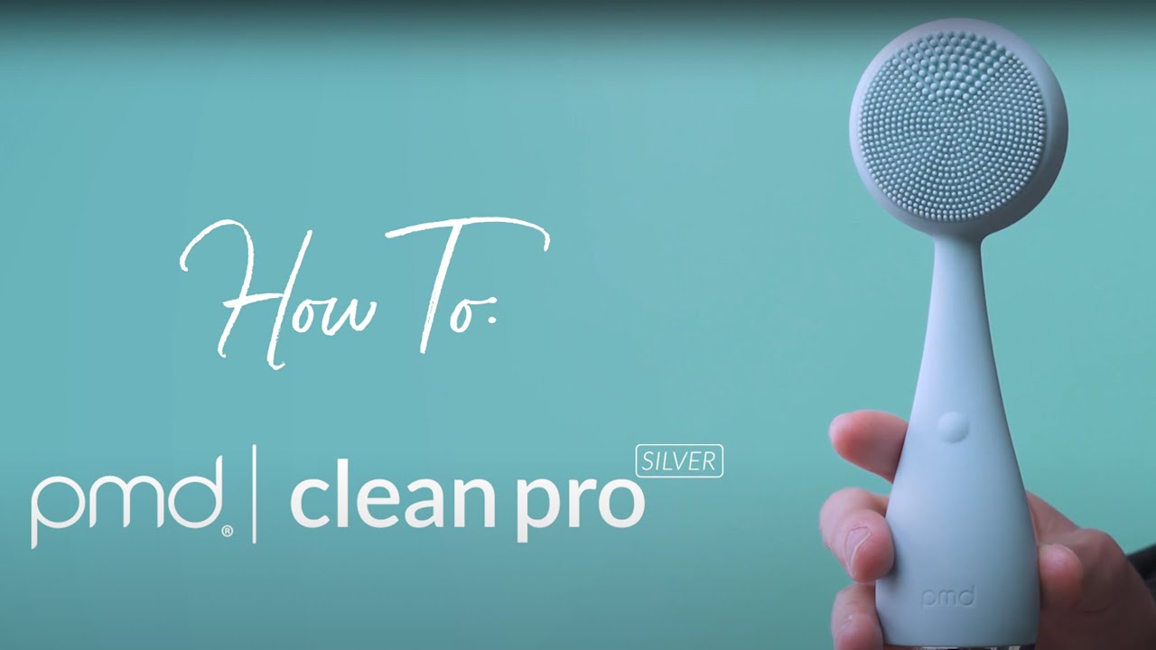 PMD Clean Pro Silver Advanced Facial Cleansing Device | LovelySkin