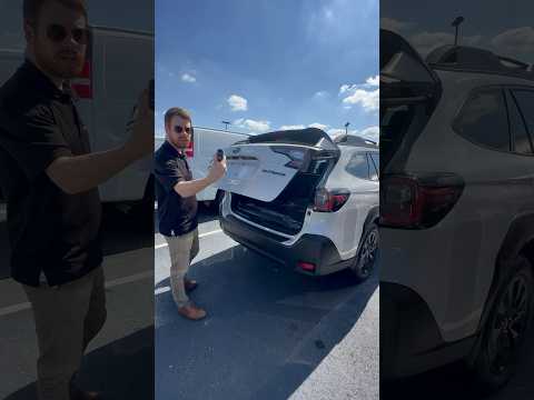 Hidden Subaru Outback Feature: Hands Free Power Lift Gate