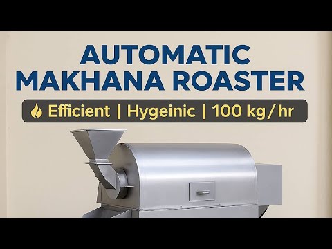 Makhana Processing Machine - Makhana Popping Machine Latest Price ...