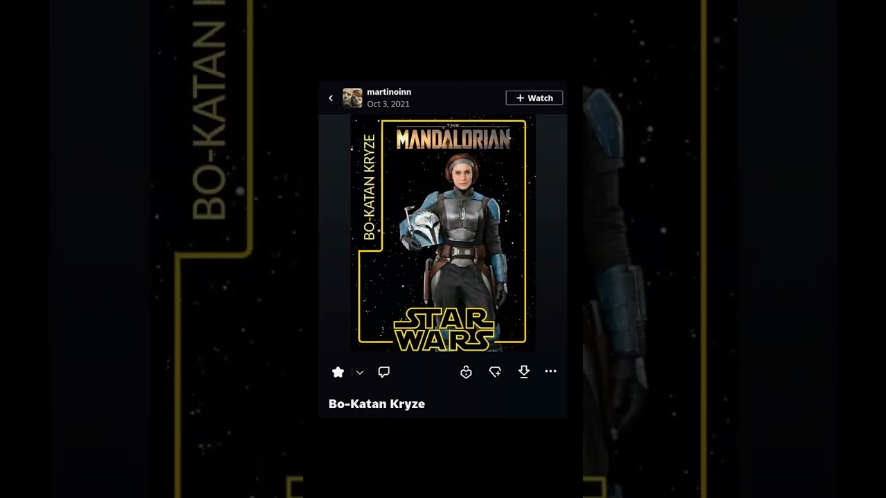 martinoinn (DeviantArt) · Bo-Katan Kryze ~ Star Wars: The Mandalorian