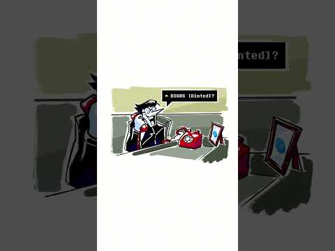 Tenna Asks Spamton a Important Question! ( Deltarune Comic Dub)