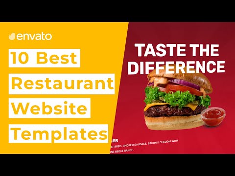 10 Best Restaurant Website Templates