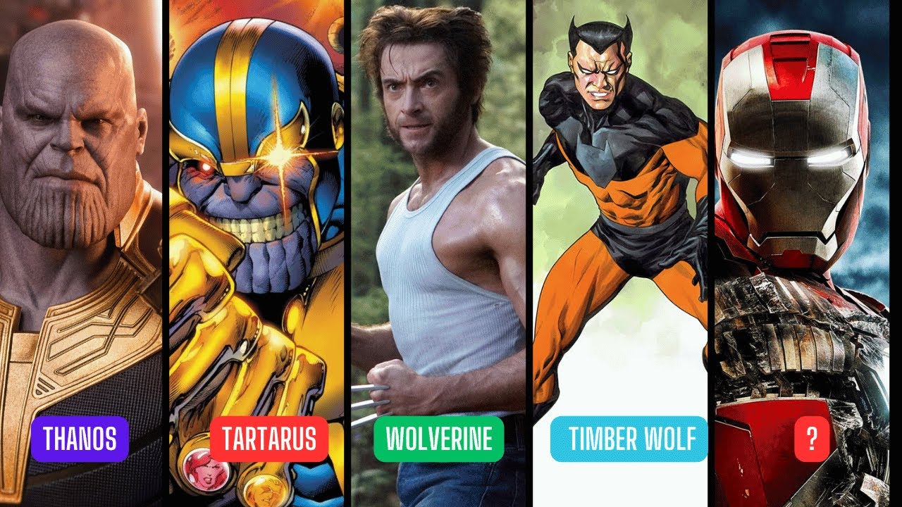 10 Marvel Characters COPIED from DC