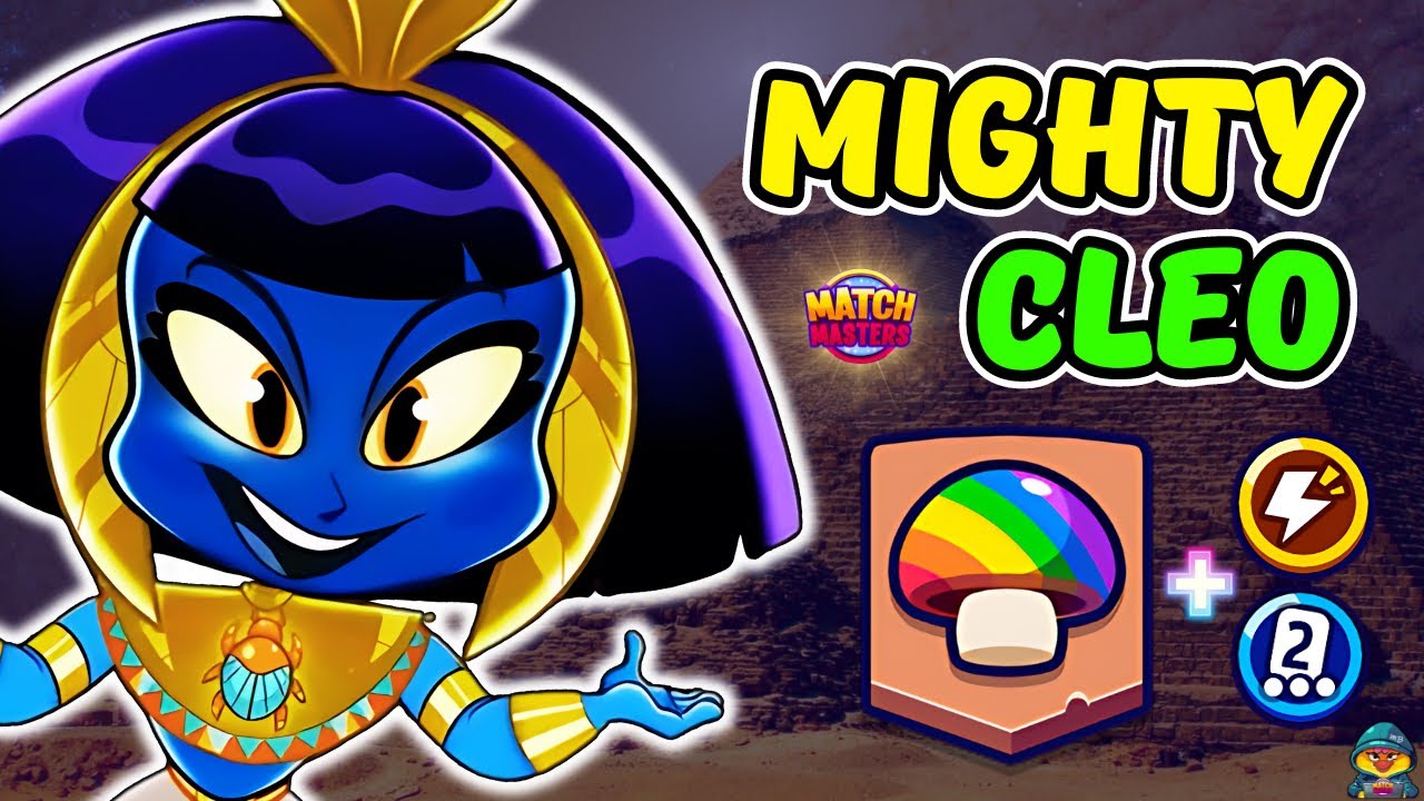 THE BEAUTY OF CLEOPATRA vs PREMIUM BOOSTERS | Match Masters Mighty Mushrooms + Lightning Strike
