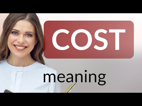 Cost | what is COST meaning
