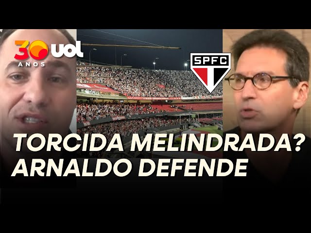 Arnaldo: São Paulo reorganizou a defesa e competiu mais que o Flamengo