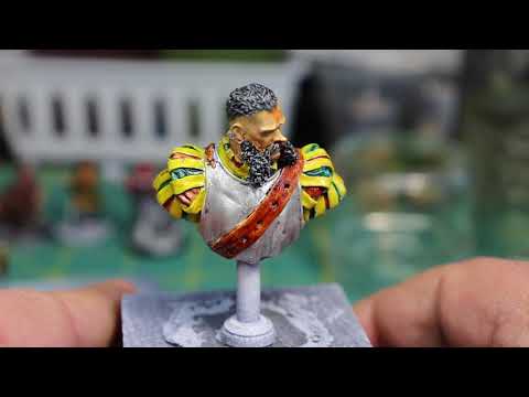 Video 34: 1:20 Landsquenet Bust by Pegaso Models