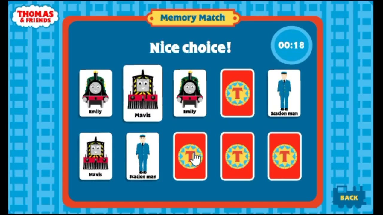 Thomas the Tank Engine Memory Match