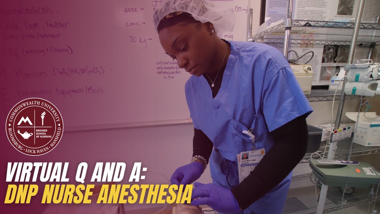 Virtual Q and A Session: DNP Nurse Anesthesia