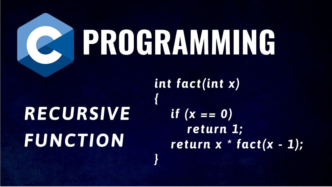 recursive function in C Programming (Hindi) #cprogramming #recursive