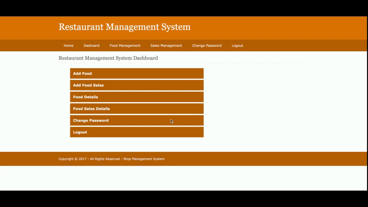 Restaurant Management System | Python Django Project Tutorial