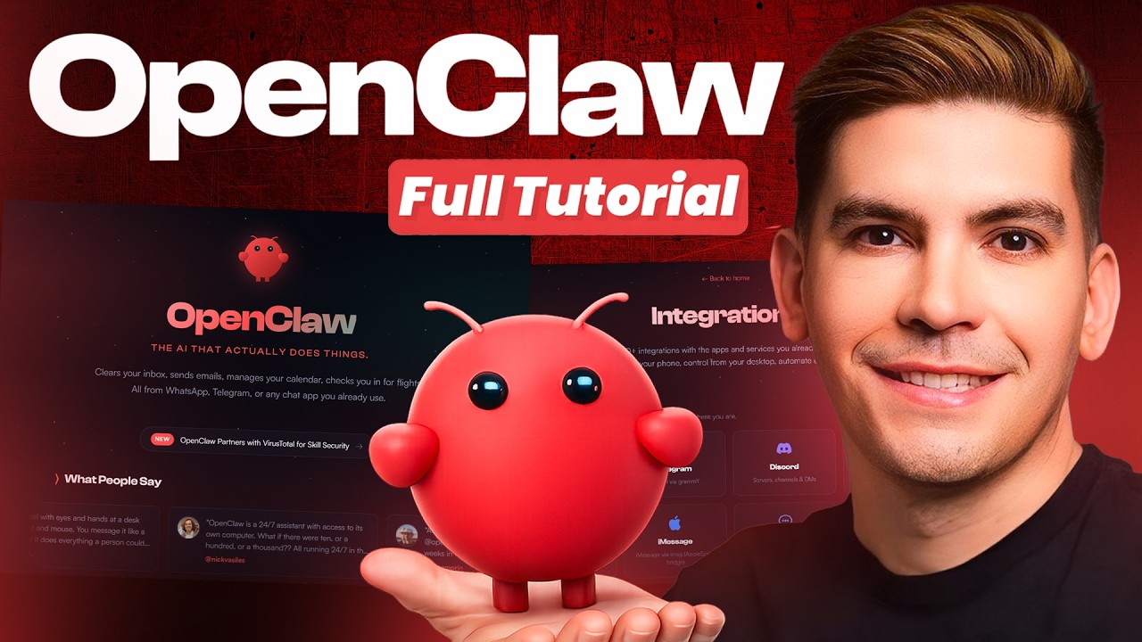 OpenClaw Tutorial for Beginners (Complete Setup Guide)