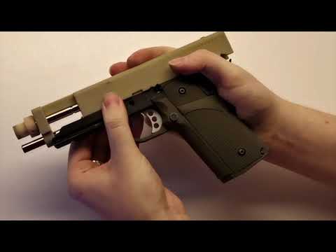 3D-printed HiCapa Slide Airsoft GBB