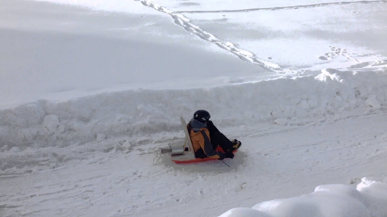 The Rocket Powered Sled