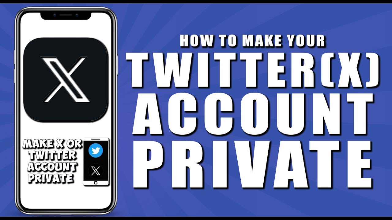 How to make your twitter (x) account private (2024)