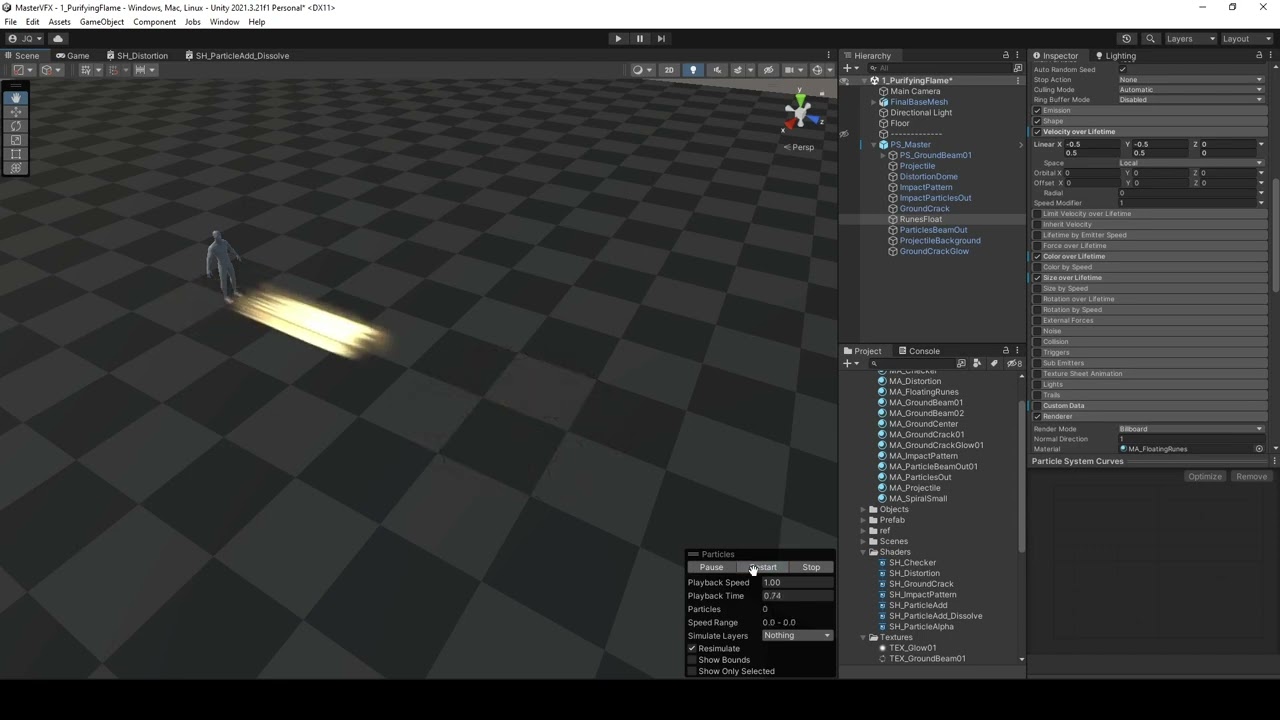 JaviLQ VFX Sketchbook - Real Time VFX