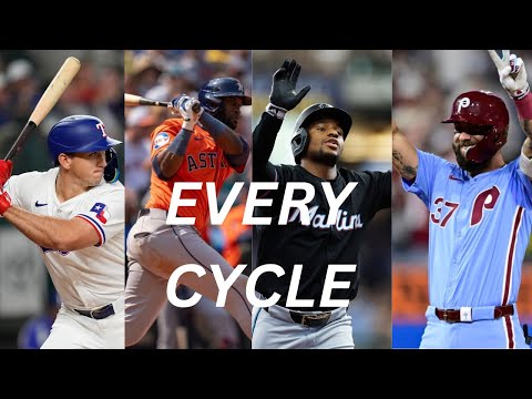 Every Cycle From The 2024 MLB Season