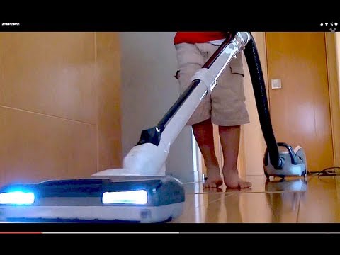 Vacuum cleaner has head light? Is it a car? (Panasonic MC-PA23G)