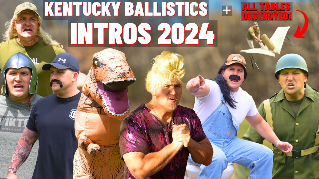 KENTUCKY BALLISTICS INTROS 2024 + All Tables Destroyed !!!
