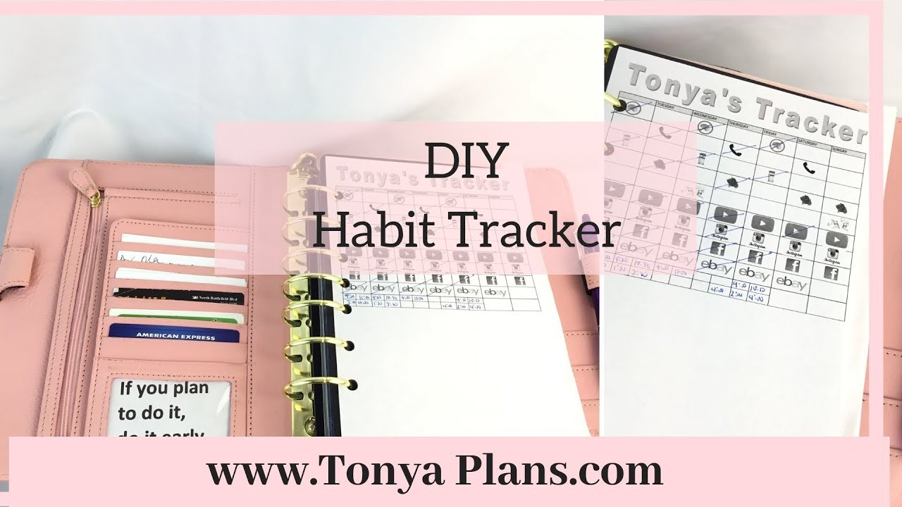 Habit Tracker Idea + Free Habit Tracker Printable  💕