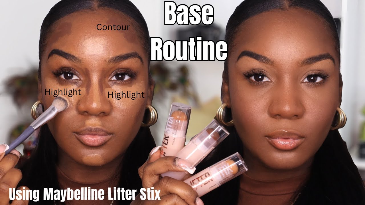 Easy Maybelline Base Makeup Routine For Beginners Using Lifter Stix