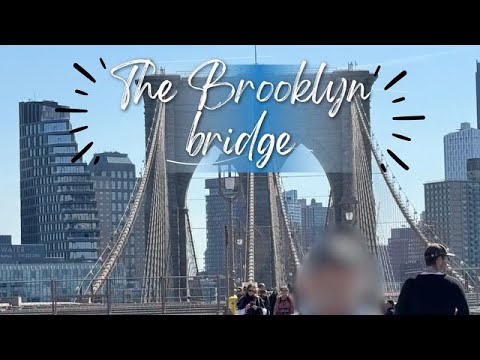 Exploring landmark of Brooklyn Bridge New York blog #104