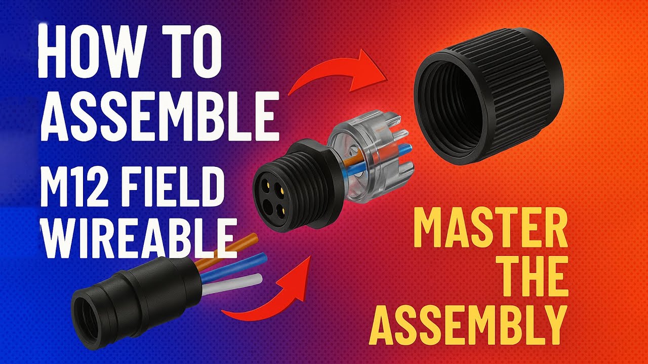 How to Assemble M12 Field-Wireable Connectors | Step-by-Step Guide