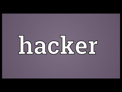 Hacker Meaning