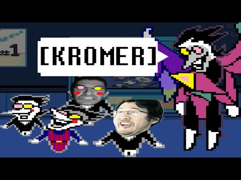 "We smell [KROMER]" - DELTARUNE MEME -