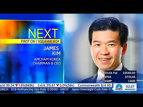 [회원동정]주한미국상공회의소 James Kim회장 CNBC인터뷰 / 20.4.21
