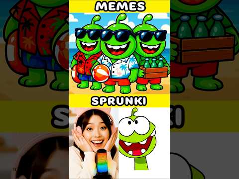 Sprunki incredibox Om Nom, Dandy vs on the beach memes